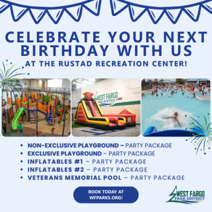 Birthday Parties in Fargo & Moorhead